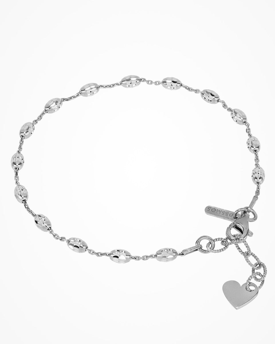Station Nebula Silver Anklet – DESMOS US