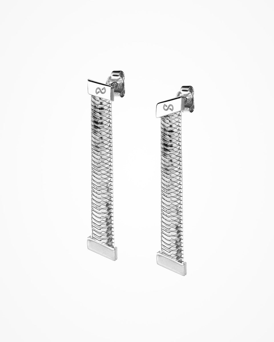 Wonder Snake Silver Earrings – DESMOS US