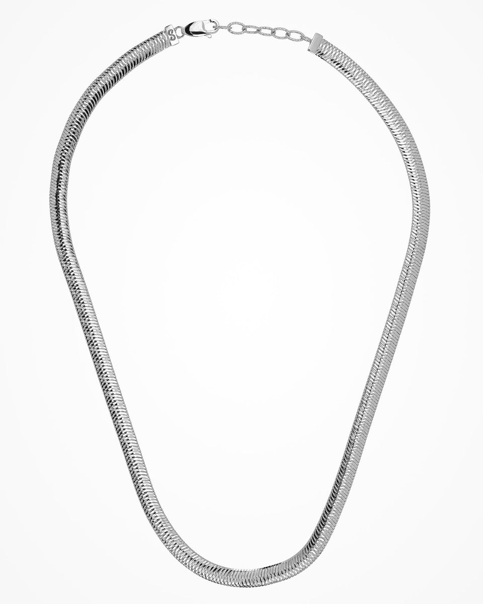 Wonder Snake Silver Necklace – DESMOS US
