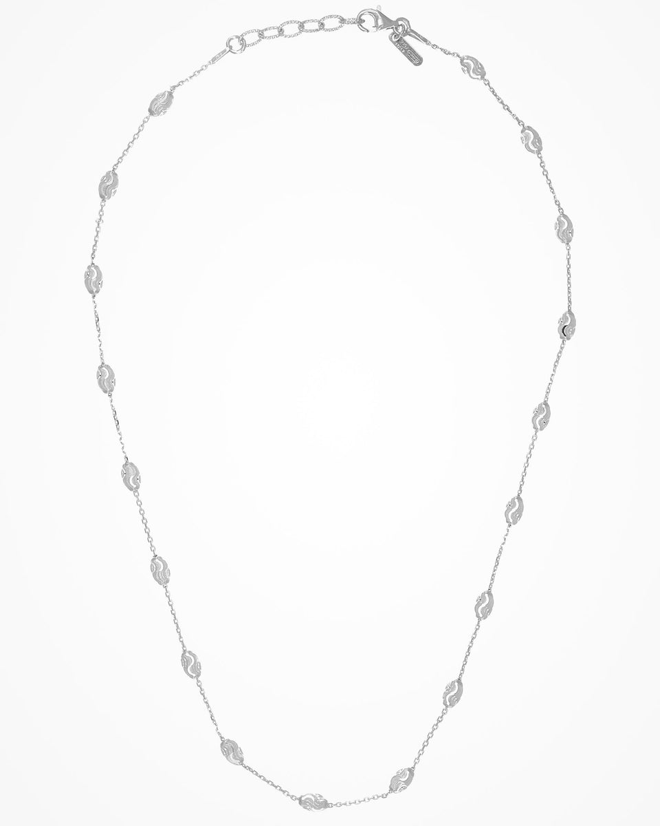 Station Typhoon L Silver Necklace – DESMOS US